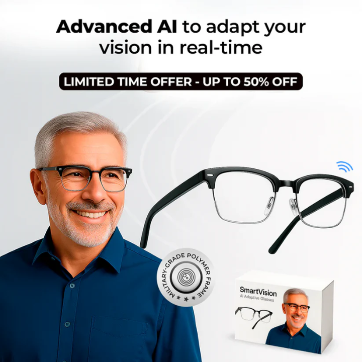 SmartVision™ AI-Powered Adaptive Glasses — Zenvixy